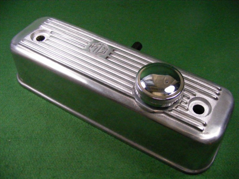 MG Magnette Rocker Cover - Polished Alloy