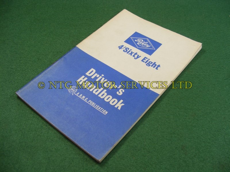 Riley 4/68 Drivers Handbook Riley 4/68